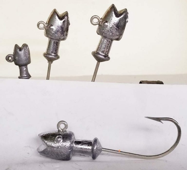 Ruby Lip Jig Head Unfinished – June Bug Tackle Co.