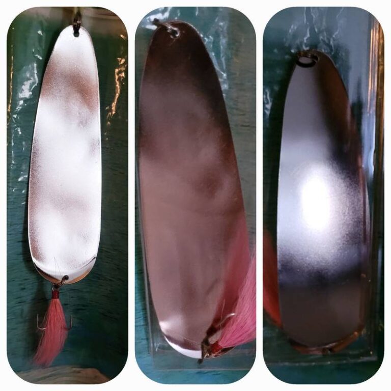 Flutter Spoon 9 inch / 5oz with 5/0 4X Treble Hook Made in the U.S.A ...